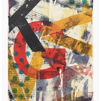 Primary Color Letters on Gray 5 Art Print in Semigloss Paper Brilliant ...