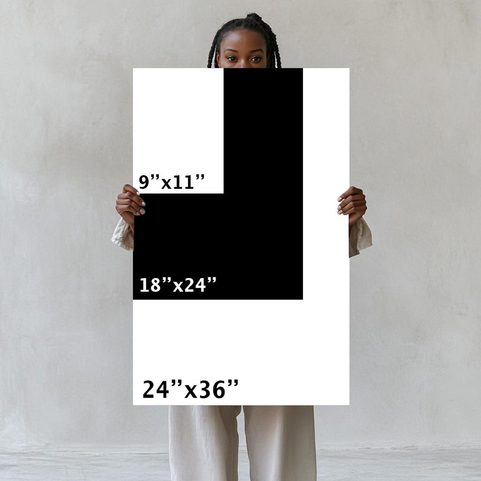 Primary Color Letters on Gray 5 | Art Print in Semigloss Paper ...