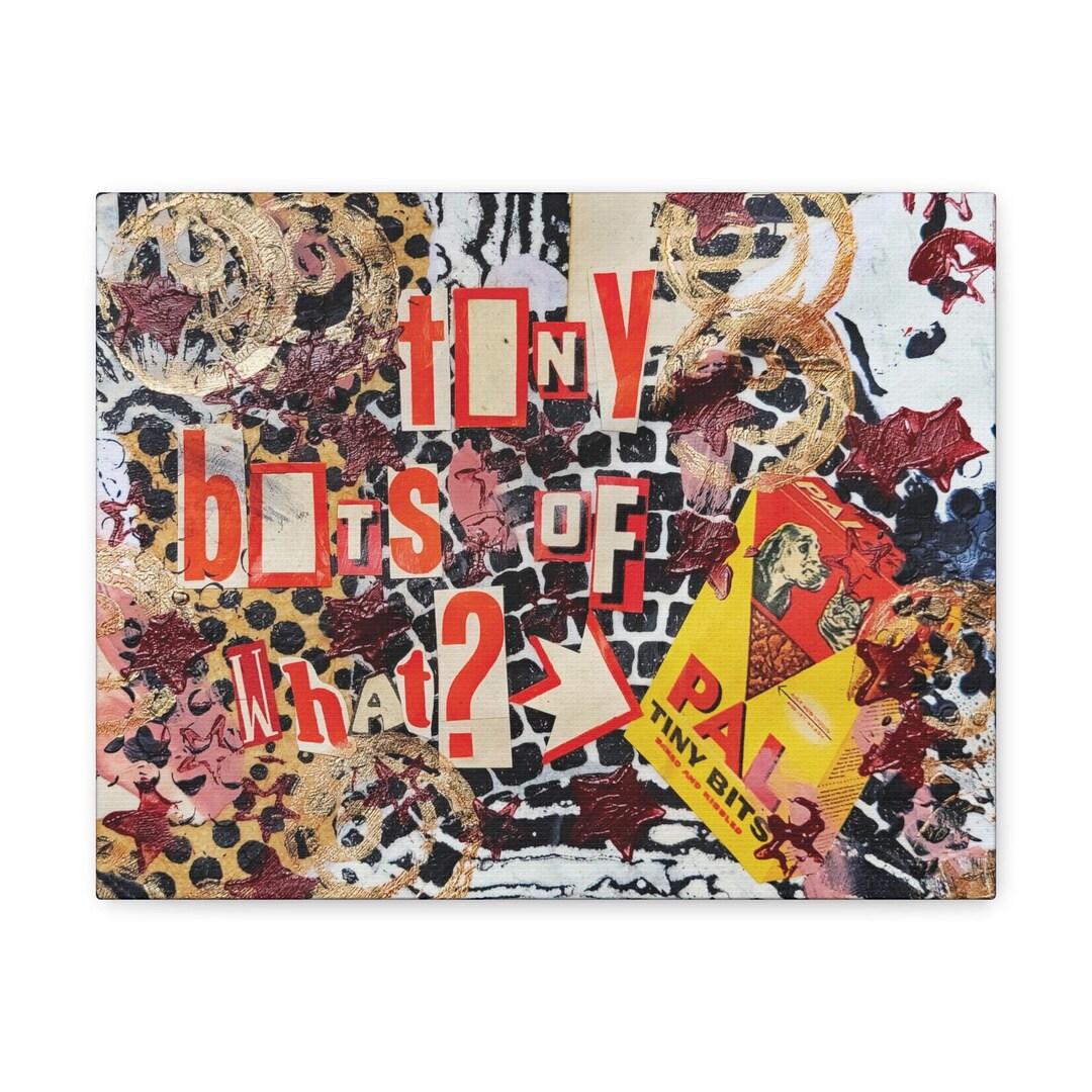 Tiny Bits of What?! | Pet Food | Ransom Letter Collage | Perspective ...