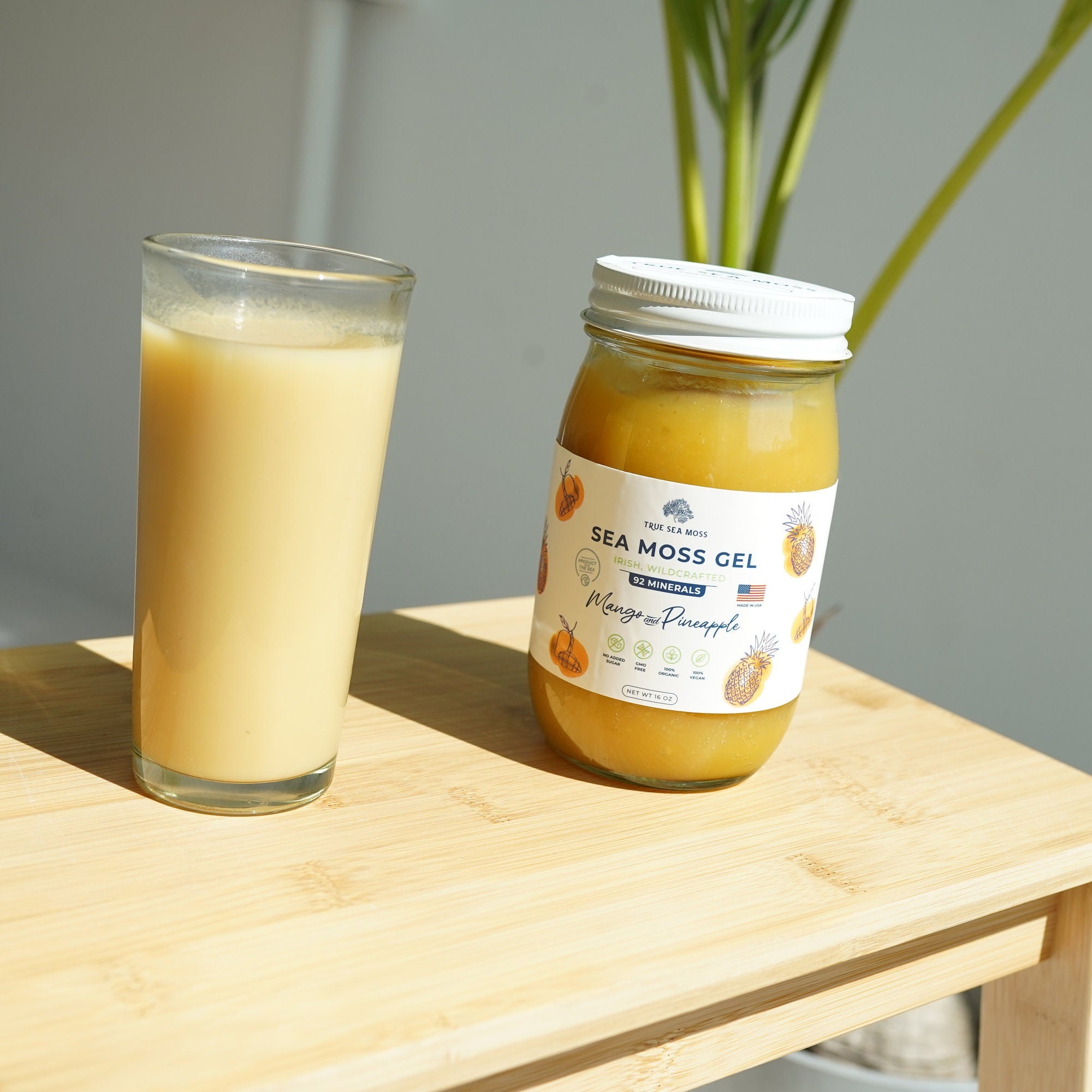 Mango Pineapple Sea Moss Gel Handmade Sea Moss Gel - Etsy