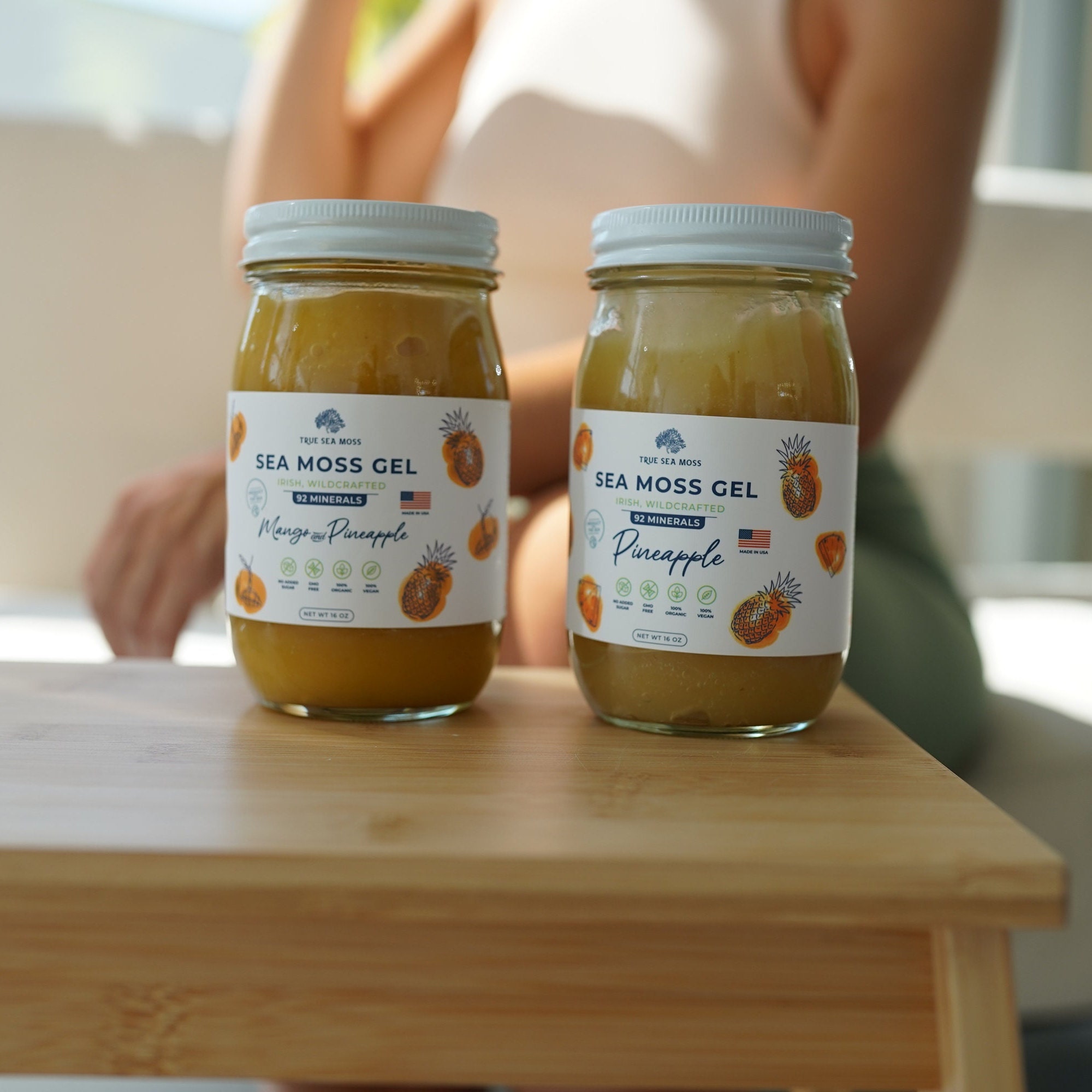 Mango Pineapple Sea Moss Gel Handmade Sea Moss Gel - Etsy