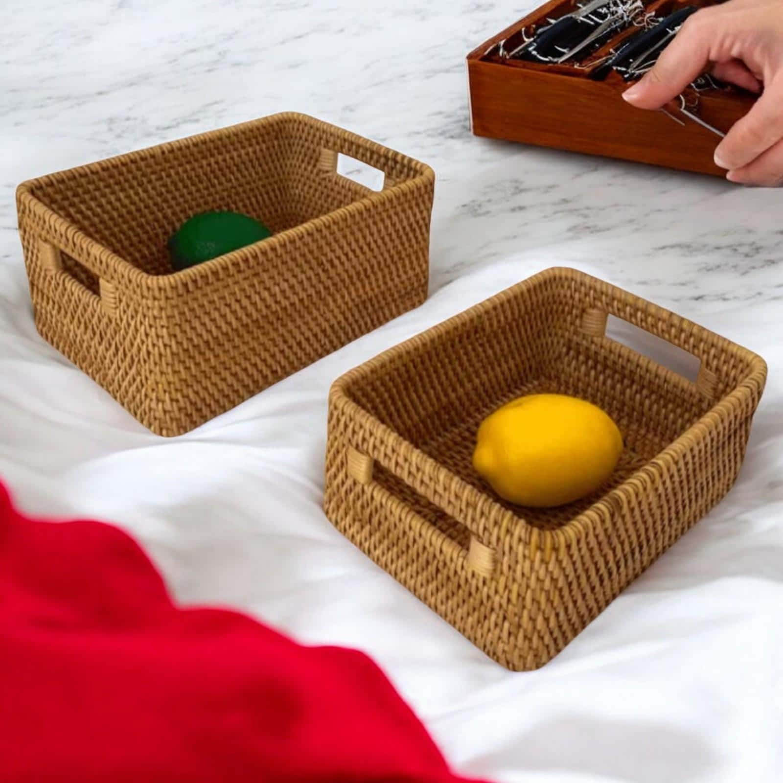 9 Inch Basket Etsy UK