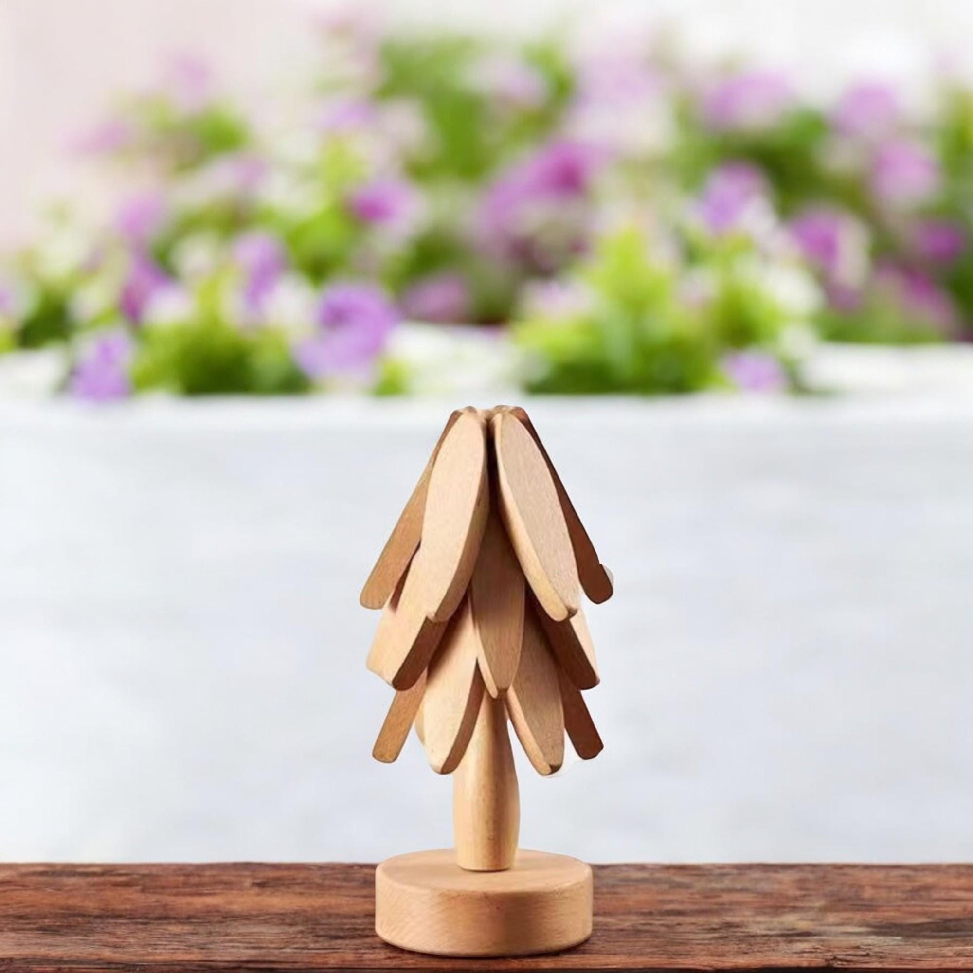 Wooden Tree Coasters Set Choose 3 or 4 Stands Unique Tree Design ...