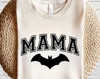 Halloween Mama SVG Halloween MAMA Sublimation Mama Bat Png Halloween ...