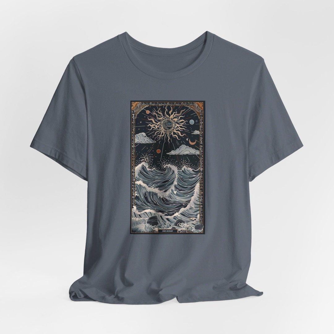 The Ocean Tarot Card - Seaside Tshirt, Vitamin Sea, Beach Tshirt, Hello ...