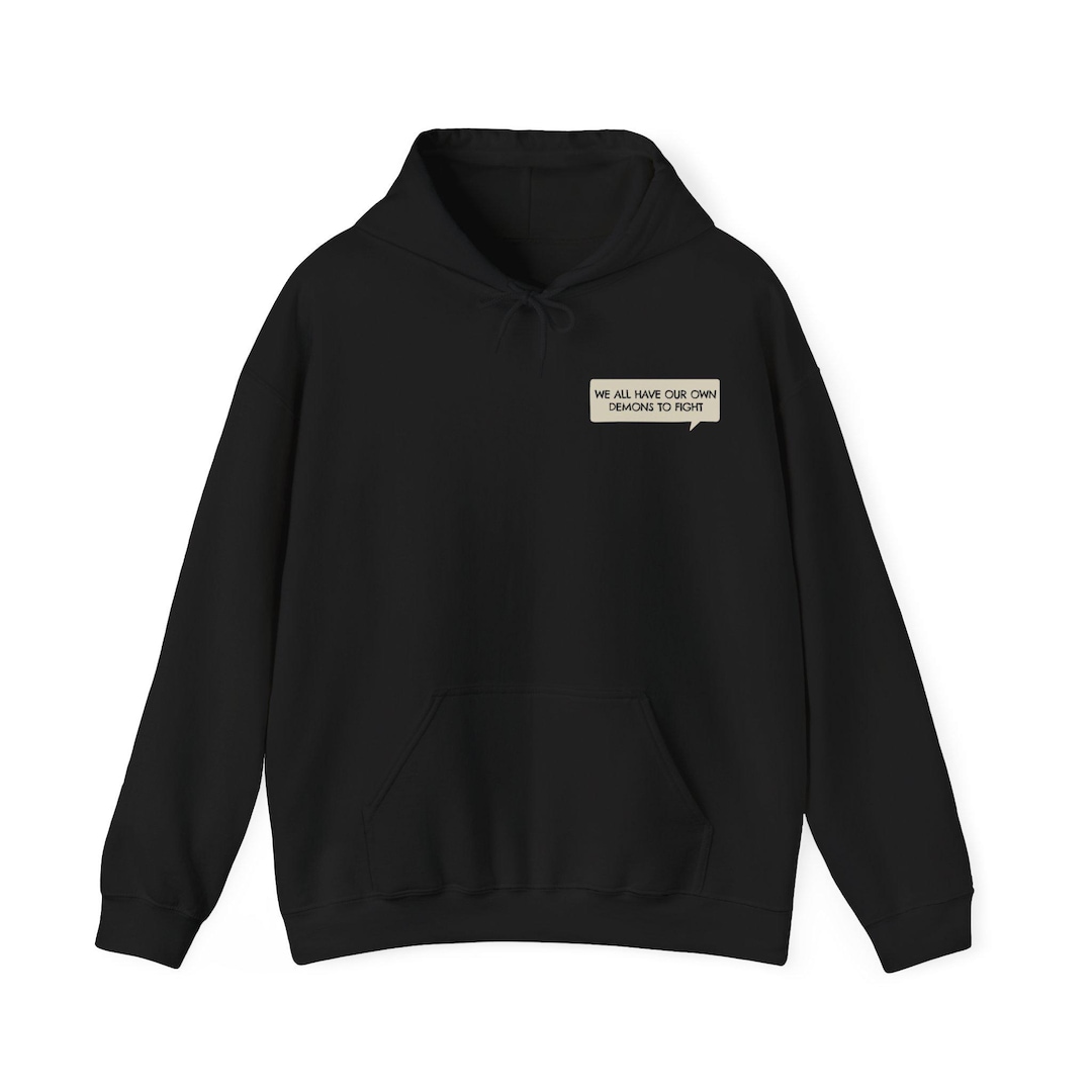 Mental Hellth Hoodie (sophie Version)! Demons, Mental Health Shirt Self ...