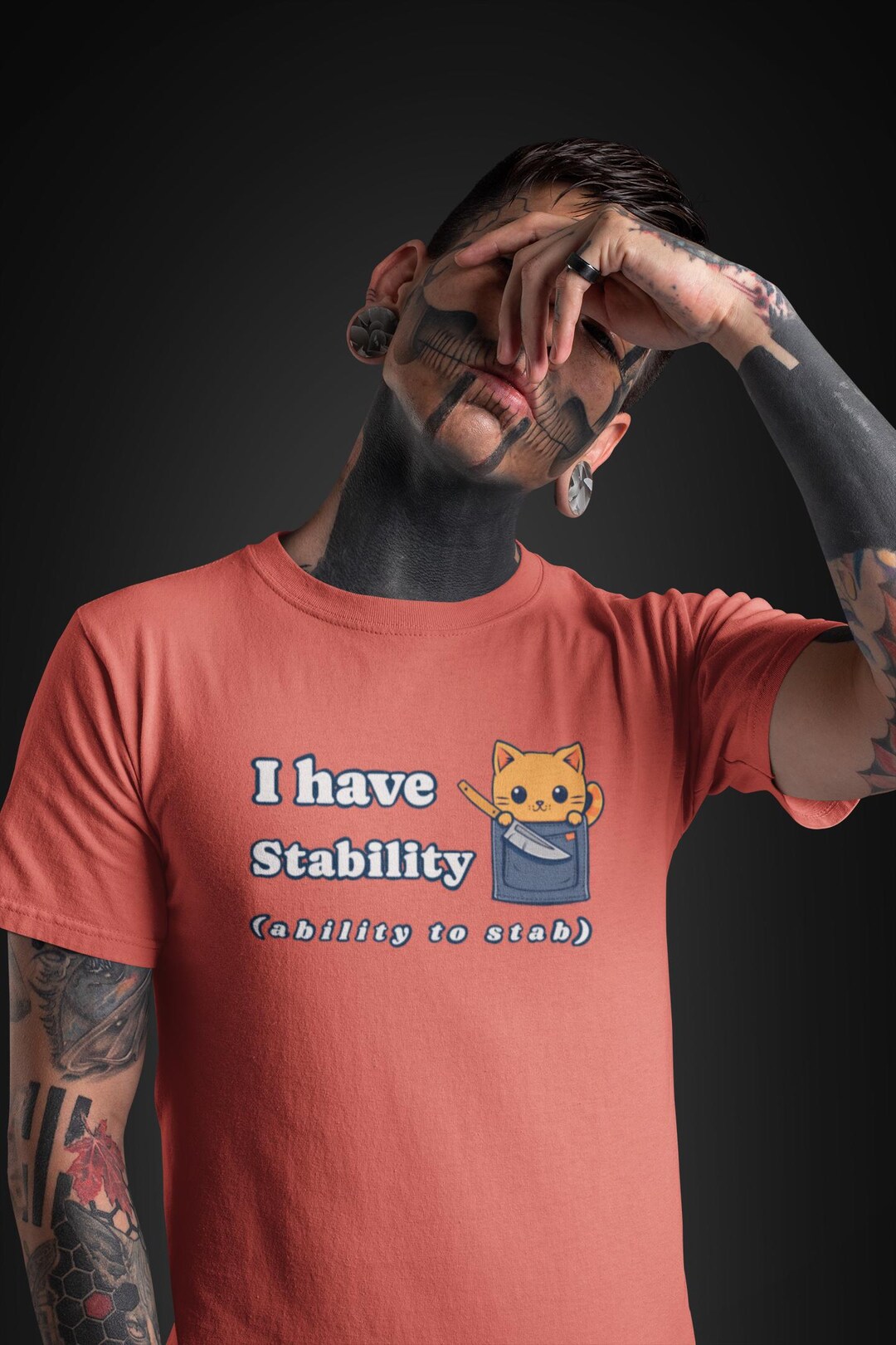 I Have Stability Ability to Stab Shirt, Trending Shirt, Dumb, Stability ...