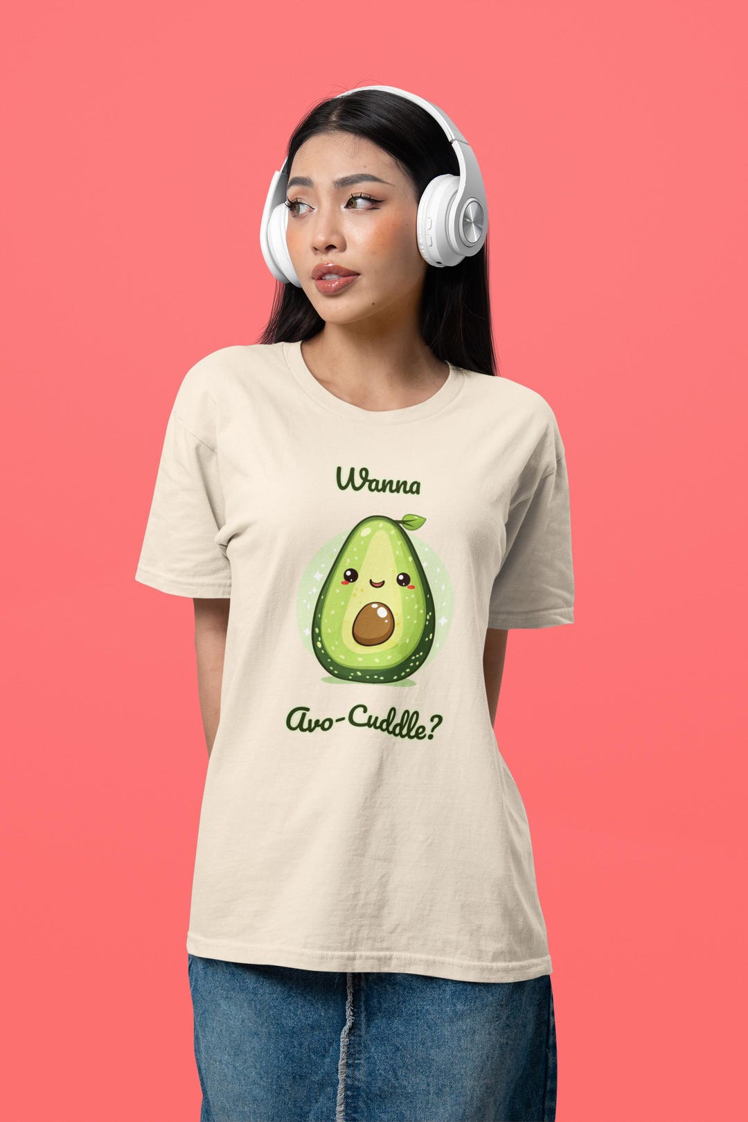 Wanna Avo-cuddle ? - Avocado Tshirt, Cute Avocado, Avocado Fruit ...