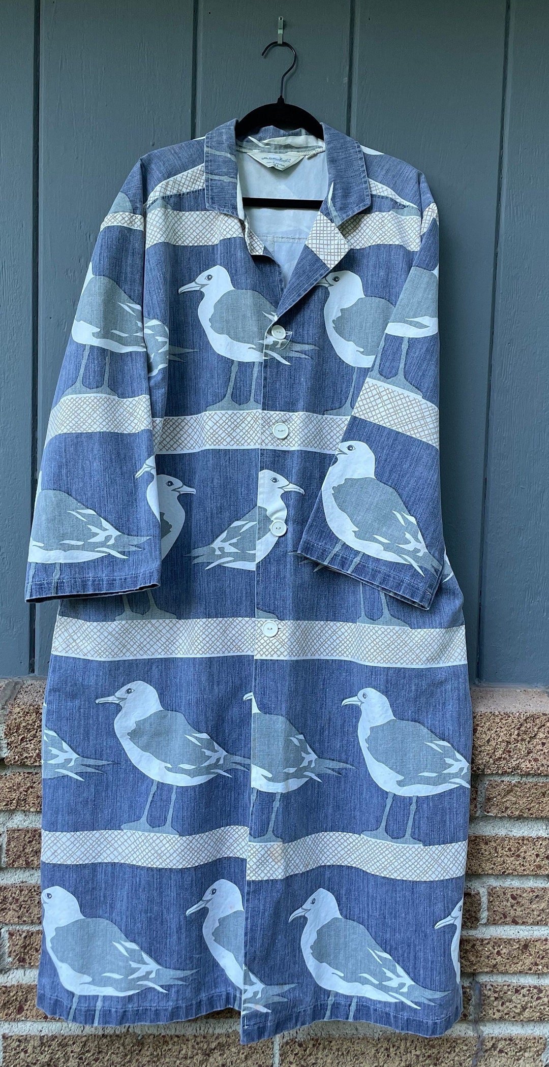 Michigan Rag Co Seagull Trench, 1980s Era. Sized L/XL. This Piece is ...