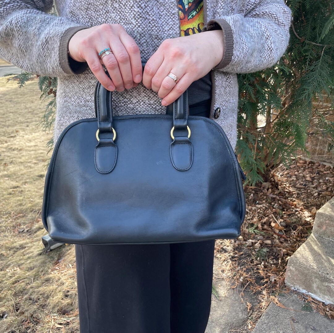 Coach Baxter Satchel #9903 - 90s Era Vintage Coach Handbag - Doctor ...