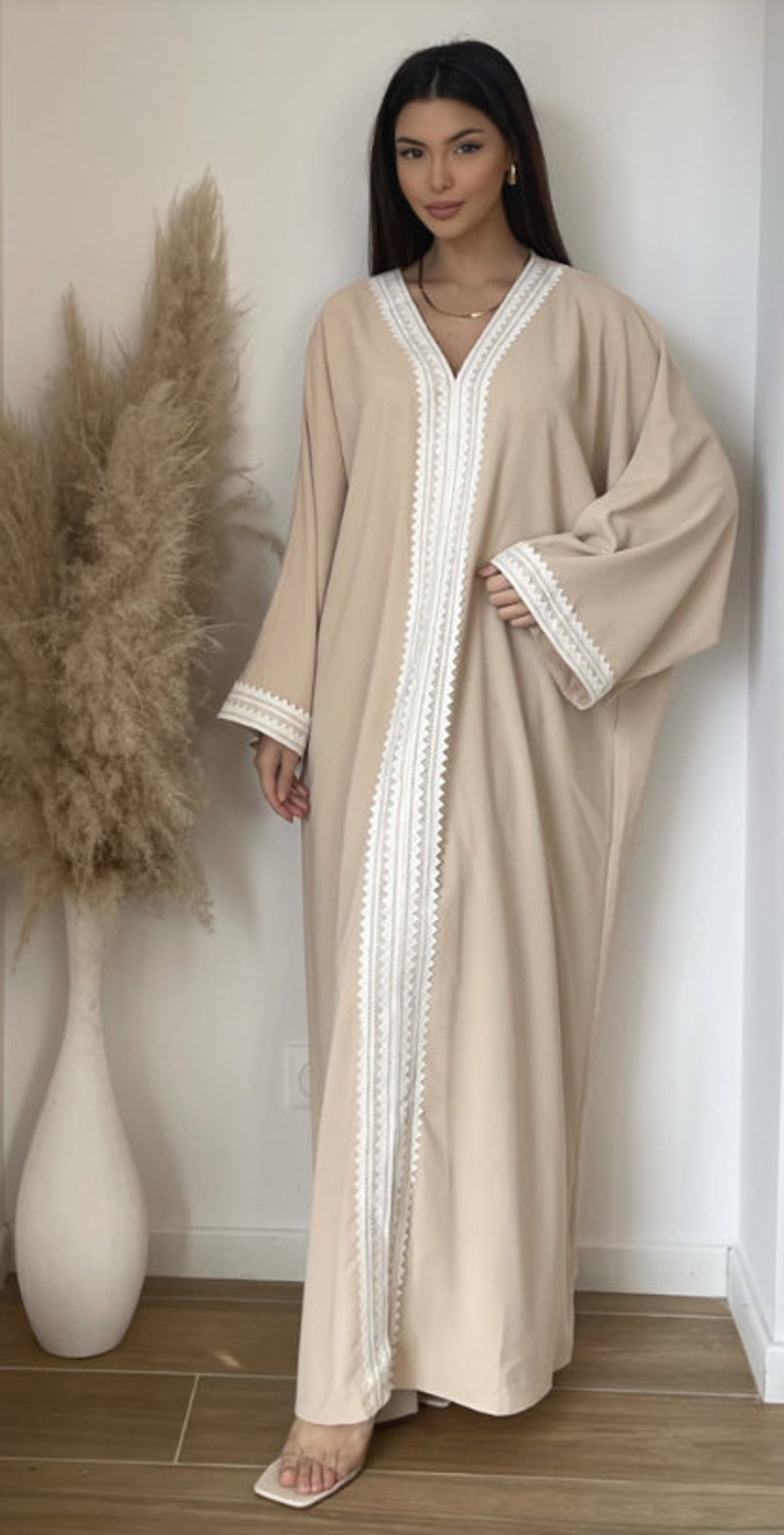 Beautiful Moroccan Style Abaya Dress. Muslim Dress, Ramadan, Dubai ...