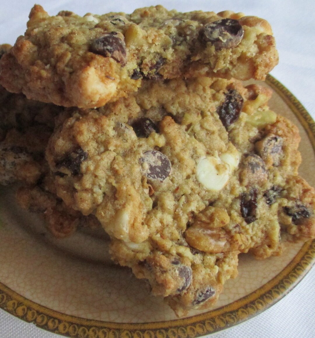 12 (one Dozen)big Oatmeal Explosion Cookies - Etsy