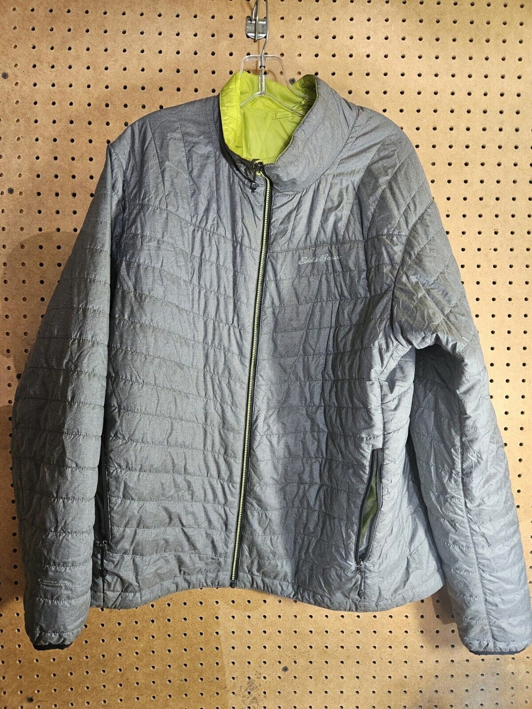 Eddie Bauer First Ascent Men's Reversible Primaloft Jacket Size Large ...