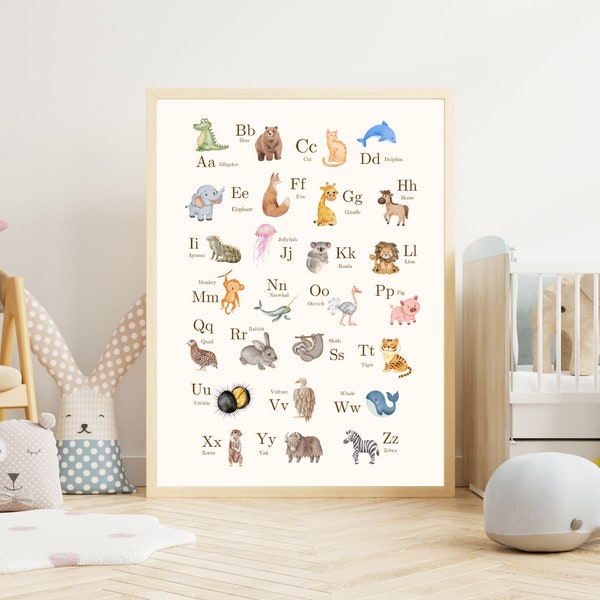 Animals Poster - Etsy