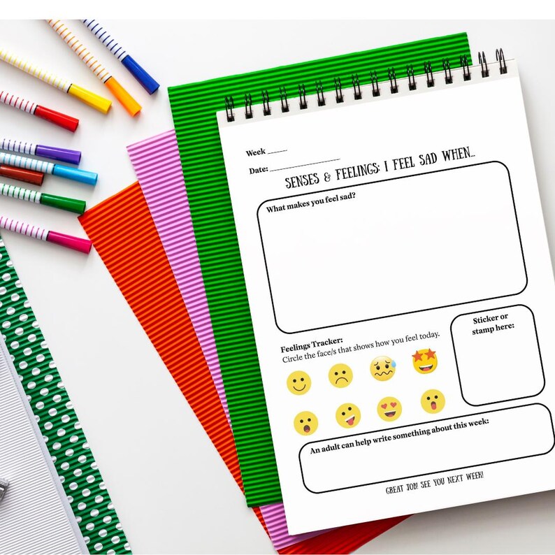 Dinosaur Kids Journal – Weekly Printable for Ages 3-6 (PDF) - Etsy
