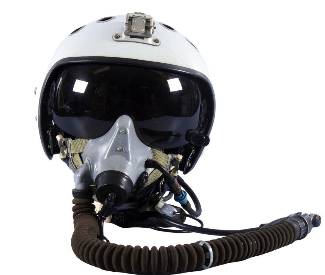 Zsh 7 Flight Pilot Helmet & Oxygen Mask, Soviet/ukrainian Army. - Etsy