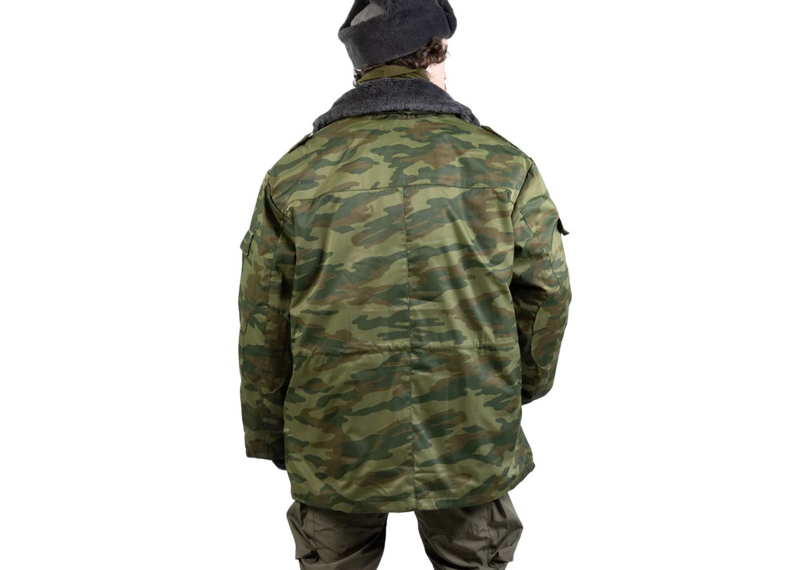 Soviet/russian/ukraine Army Winter Jacket vsr Uniform, Suitable for ...