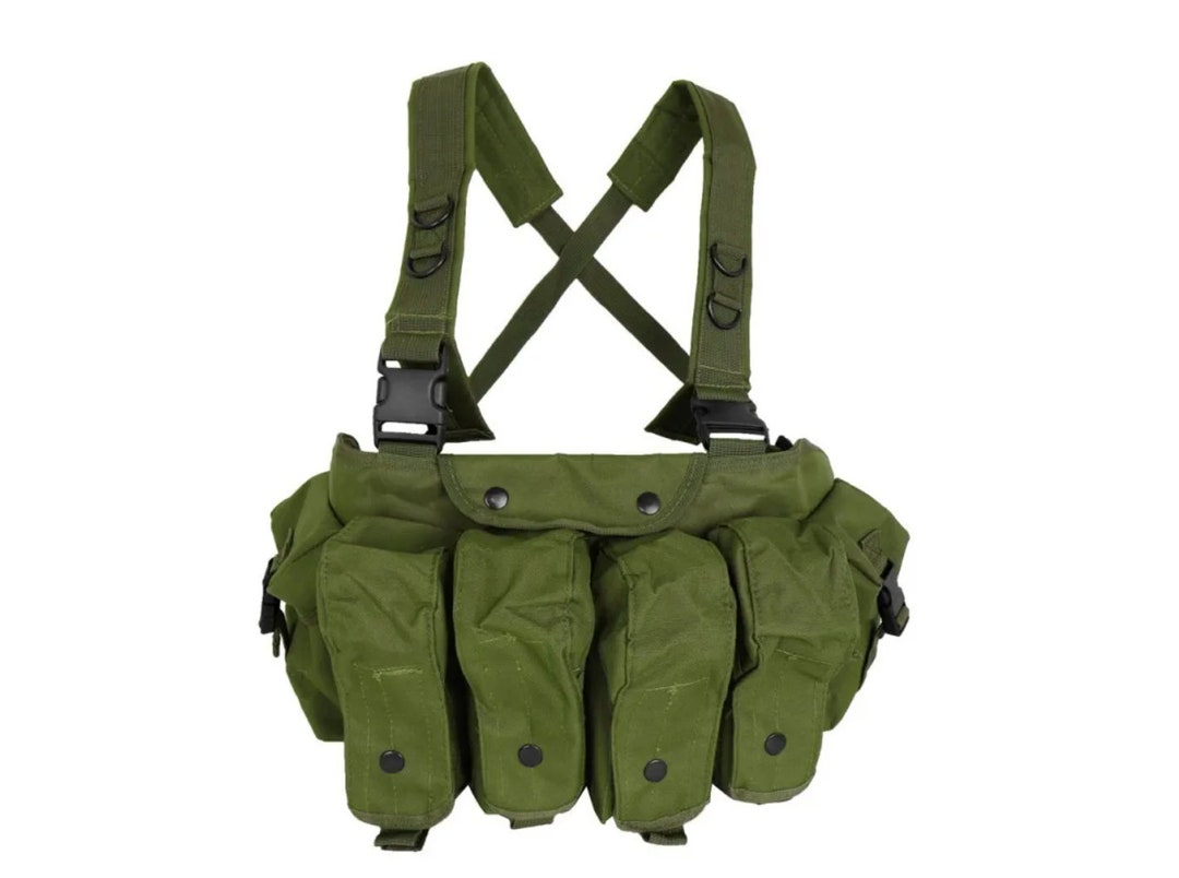 Russia/soviet Combat Vest, Chest Rig jhuk for AK 5.45 and 7.62 ...