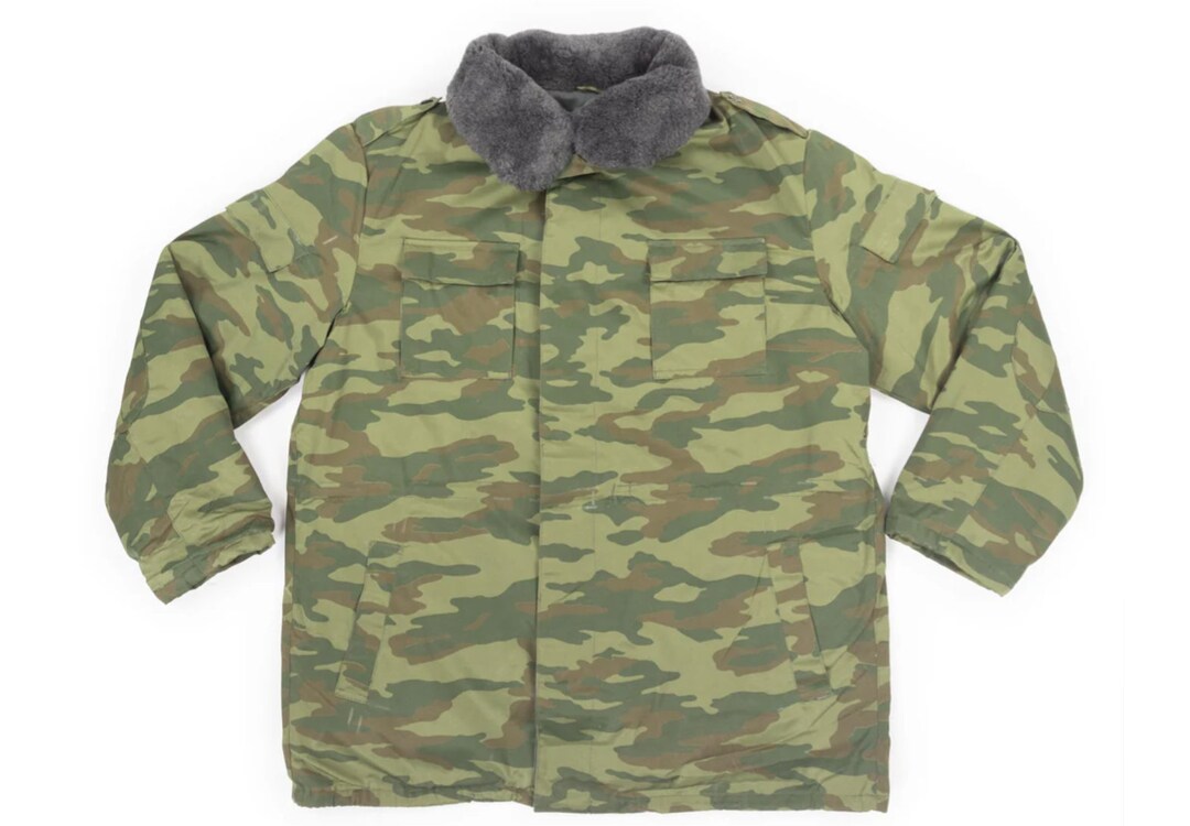 Soviet/russian/ukraine Army Winter Jacket vsr Uniform, Suitable for ...