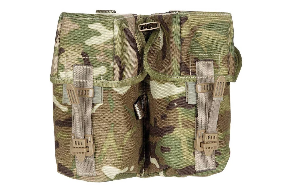 British Army MTP Double Ammo Ammunition Pouch IRR Multicam Webbing - Etsy