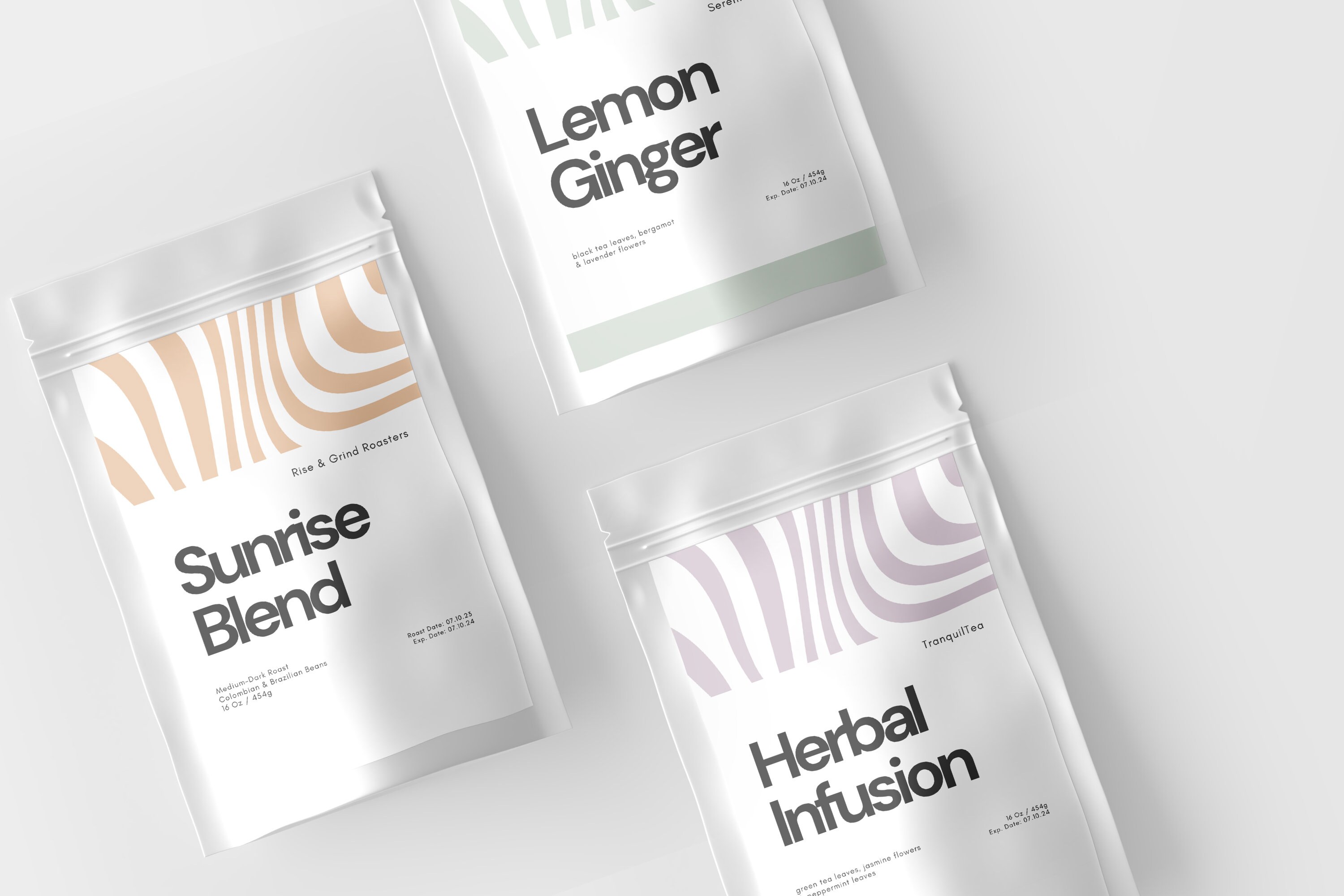 Custom Label Template, Editable Canva Design, Printable Pouch Labels ...