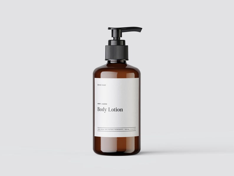 Editable Shampoo Bottle Label Templates | Canva Cosmetic Labels for ...