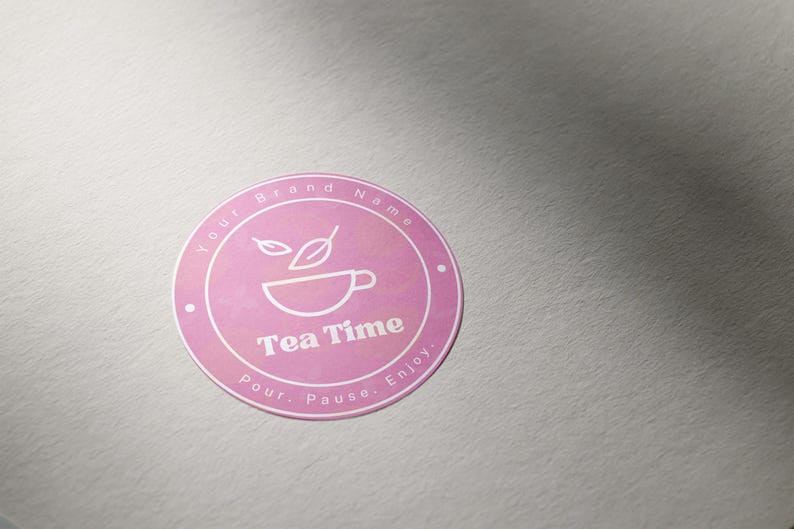 3 Editable Summer Fruit Tea Label Templates With Matching Brewing Cards ...