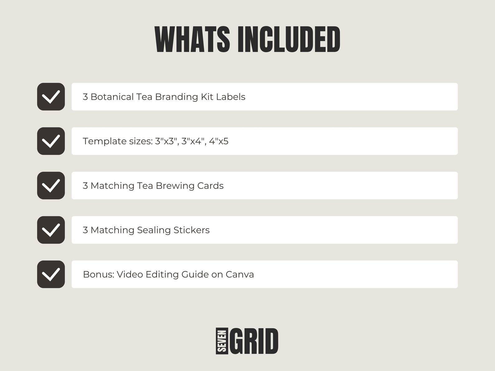 Printable Tea Bag Labels Canva – Custom Tea Packaging Templates for ...