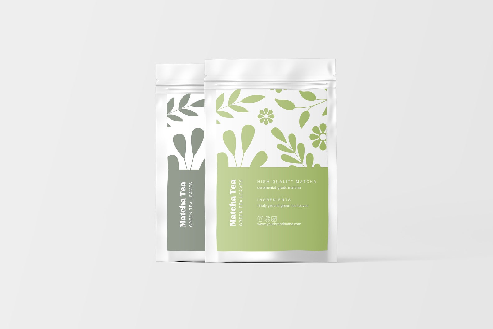 Custom Tea Bag Label Template, Editable Canva Design, Printable Tea ...