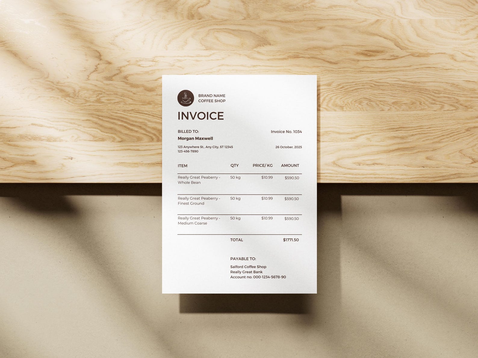 Minimal Red Coffee Branding Kit – Holiday Edition, 3 Pouch Labels ...