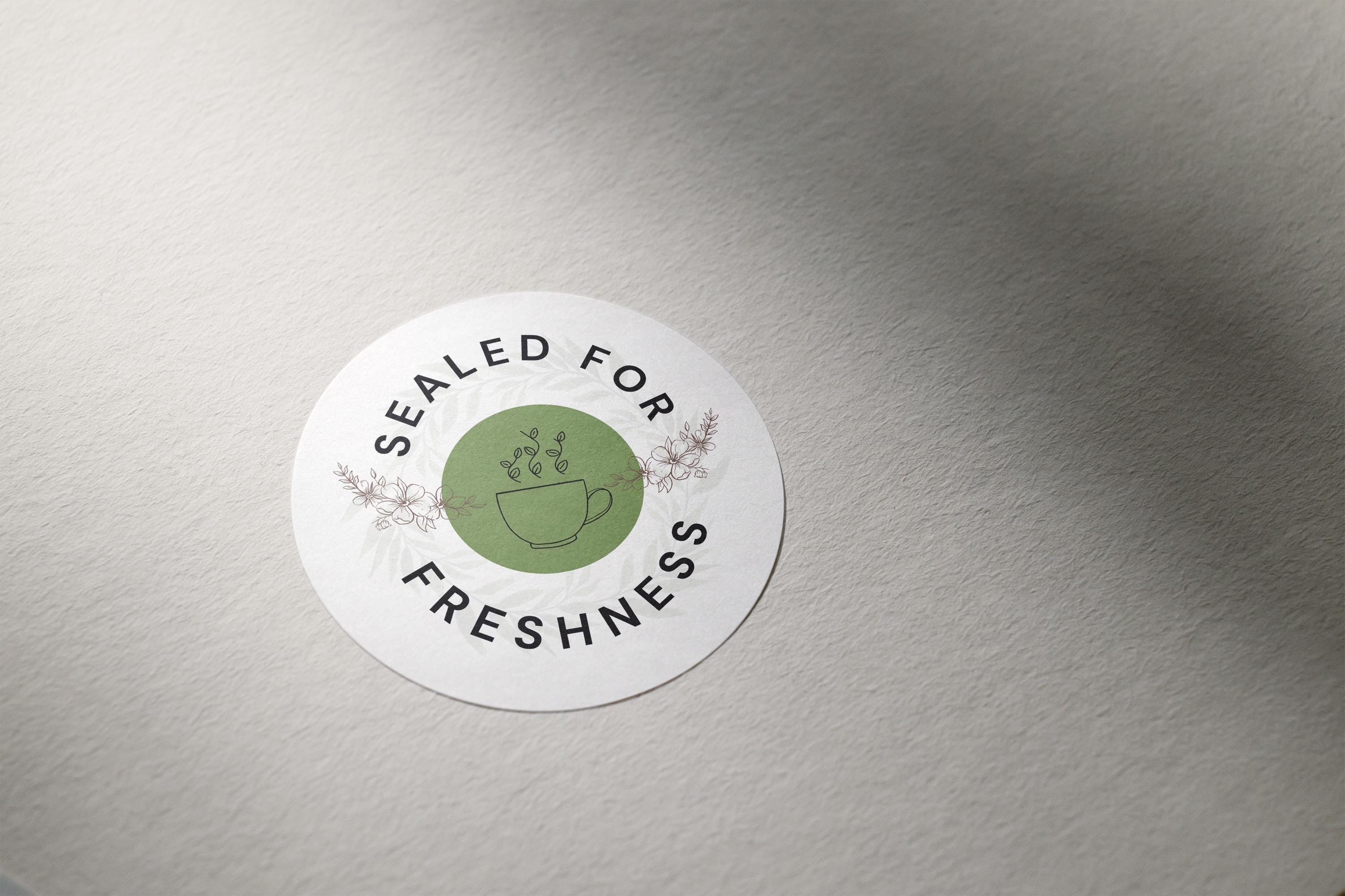 Printable Tea Bag Labels Canva – Custom Tea Packaging Templates for ...