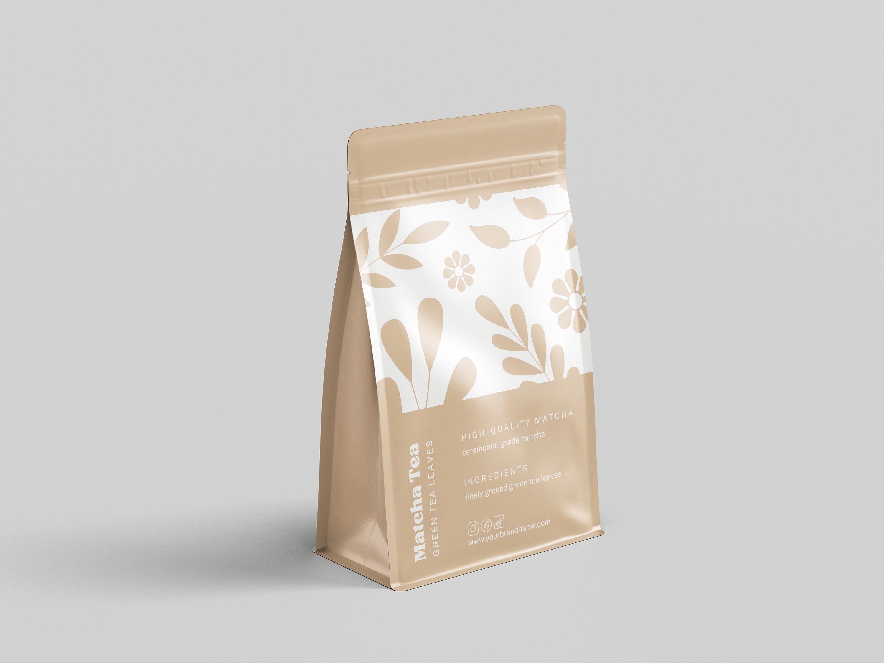 Custom Tea Bag Label Template, Editable Canva Design, Printable Tea ...