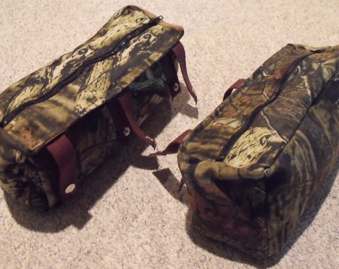Camouflage Hunting Treestand Bags, Set of Two Side Storage Bags ...