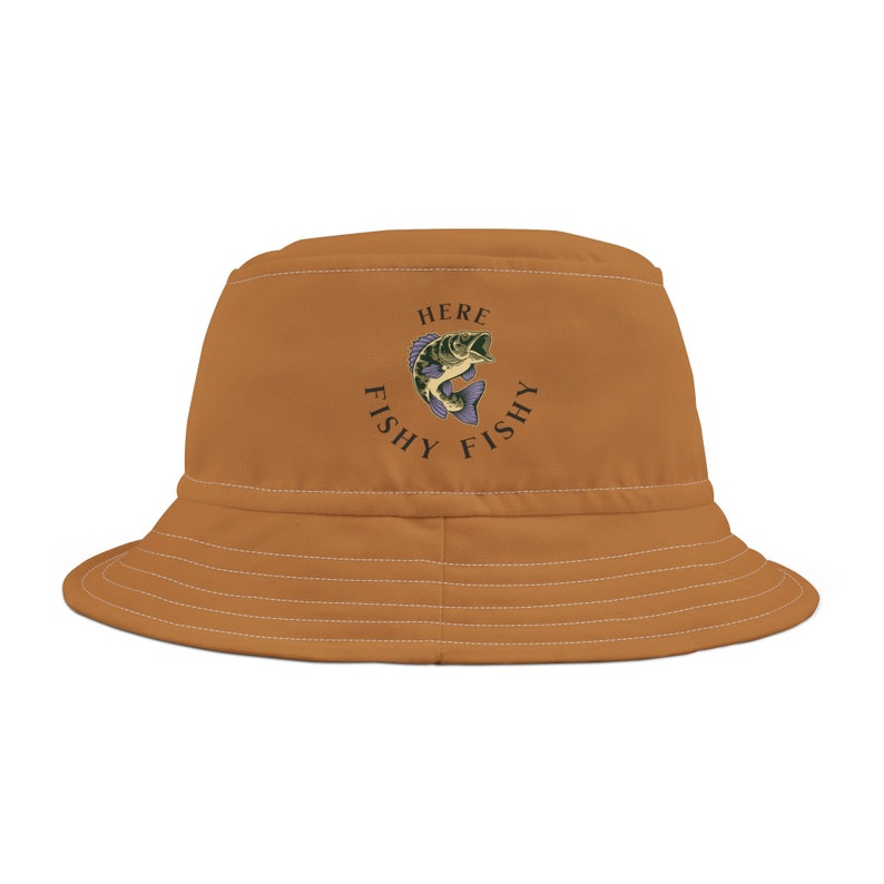 Here Fishy Fishy Bucket Hat. Perfect for the Summer Day Fishing Trip ...