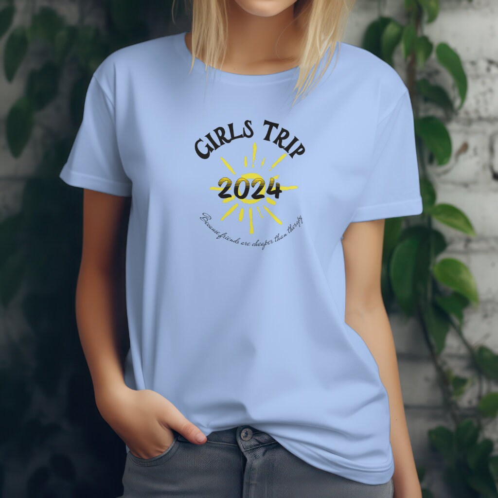 Customizable Girls Trip 2024 T-shirt. Make Your Trip Special With These ...