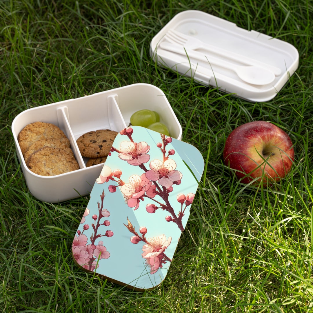 Cherry Blossom Cover Bento Lunch Box. This Lunch Box is Soothing and ...
