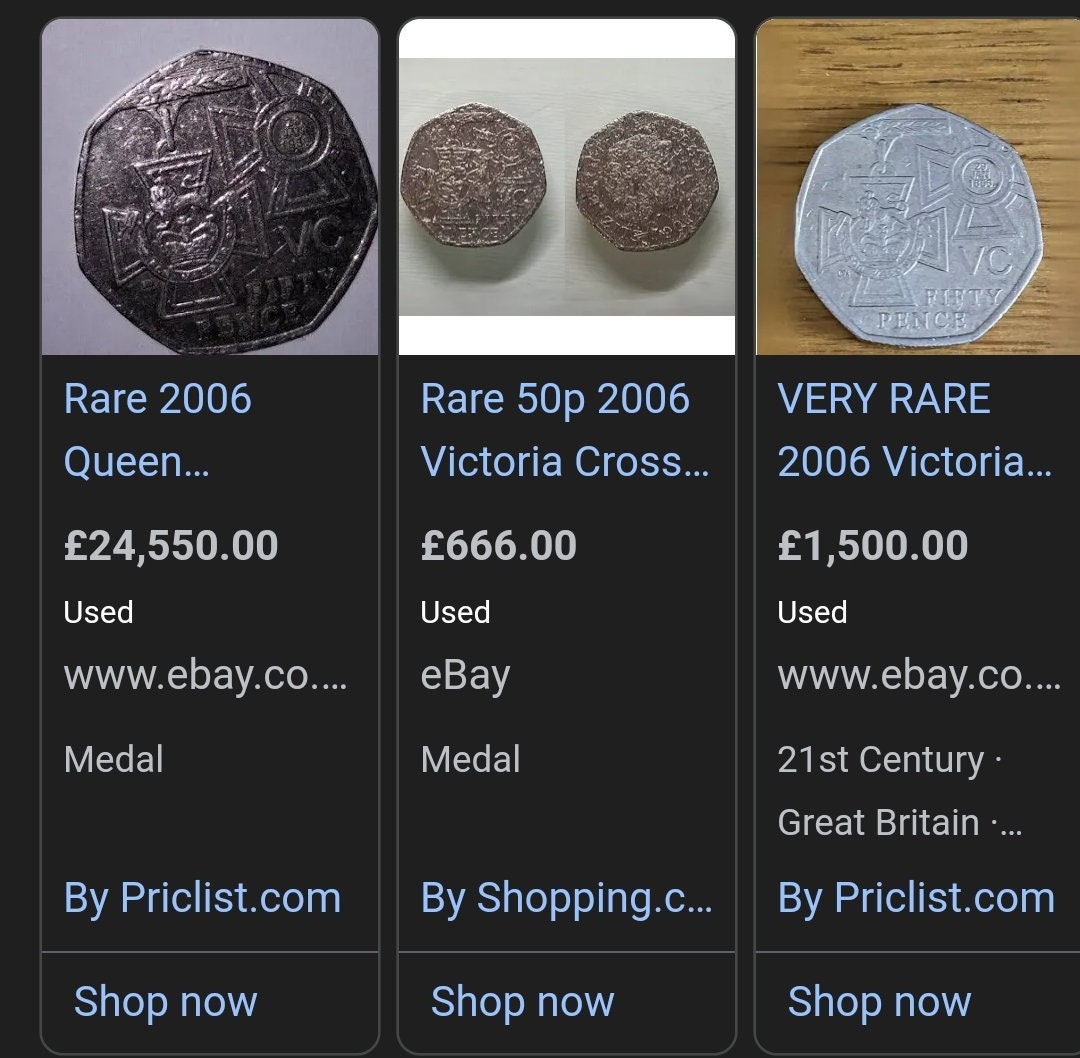 Coins Worth Collecting 50p Pence Queen Elizabeth II British History ...