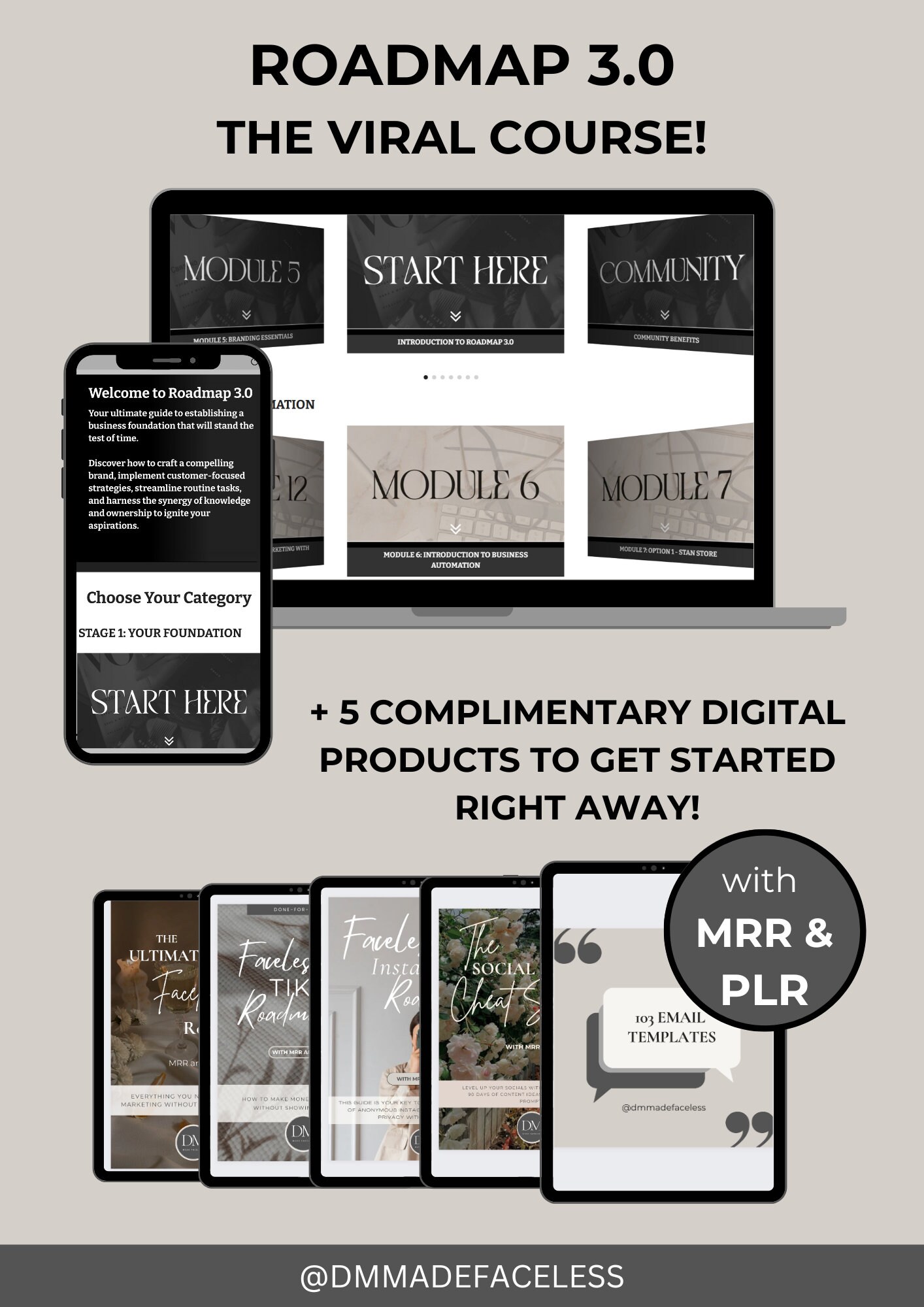 The Roadmap 3.0 With Master Resell Rights the Viral Course 5 ...