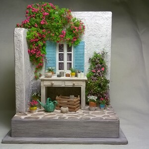 Miniature Garden Patio Diorama - Etsy