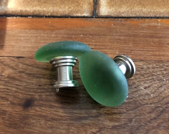 Beach Glass Knobs | Etsy