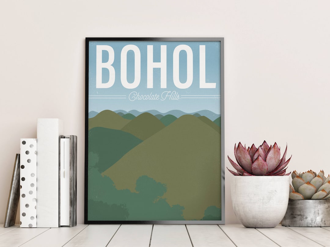 Bohol | Philippines Travel Poster - Etsy