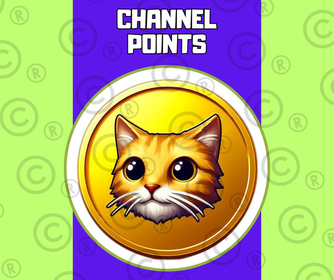 Ginger Cat Emote / Ginger Cat / Twitch / Coin Emotes / Channel Points ...