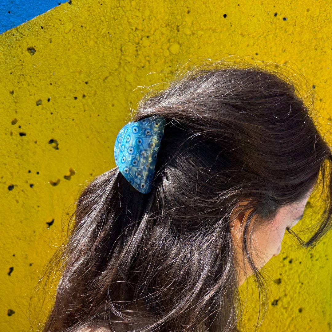 Evil Eye Hair Clip | Unique Protection Accessory | Stylish Nazar ...