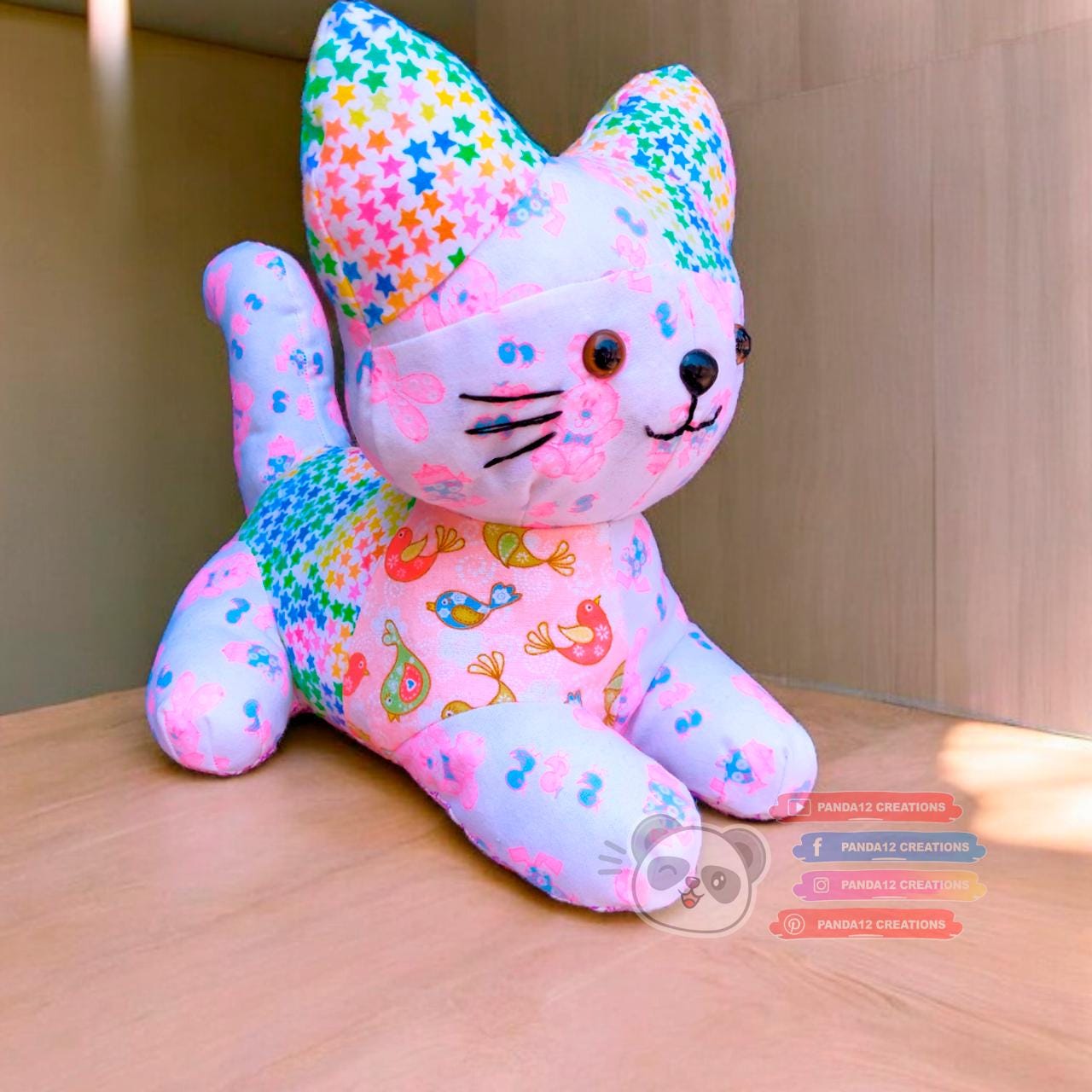 Stacy Cat Lying Down Sewing Pattern - Lying Cat Sewing Mold - Etsy