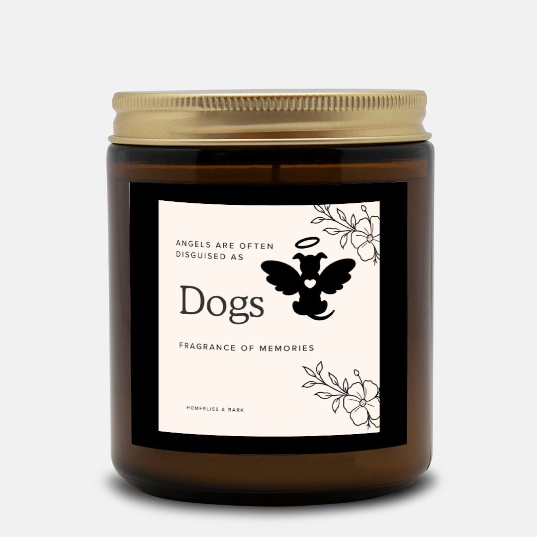 Comforting Candle for Grieving Pet Owners Sympathy Gifts With Heartfelt ...