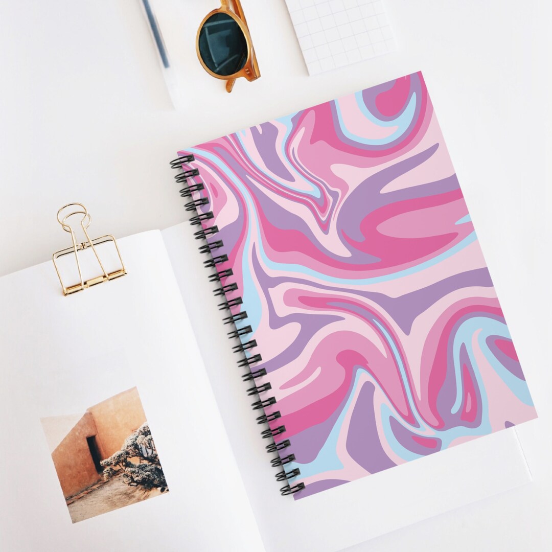 Psychedelic Dreams Spiral Notebook, Ruled Line, Cute Gifts for Her ...