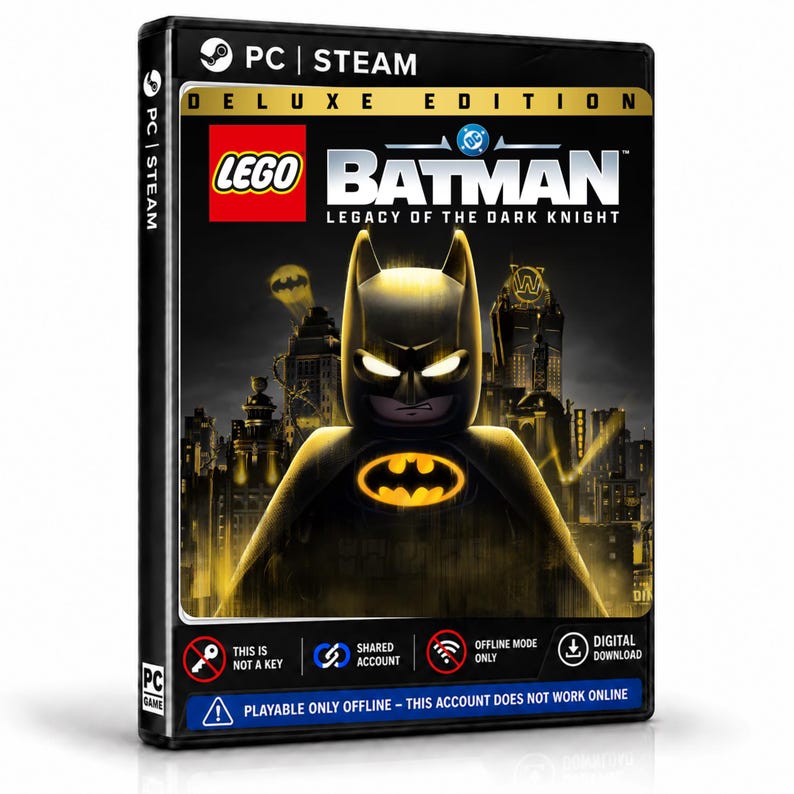 LEGO Batman: Legacy of the Dark Knight Deluxe Edition - PC | Steam ...