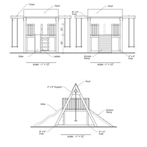 Children's Playground Construction Guide - DIY Plans for Backyard ...