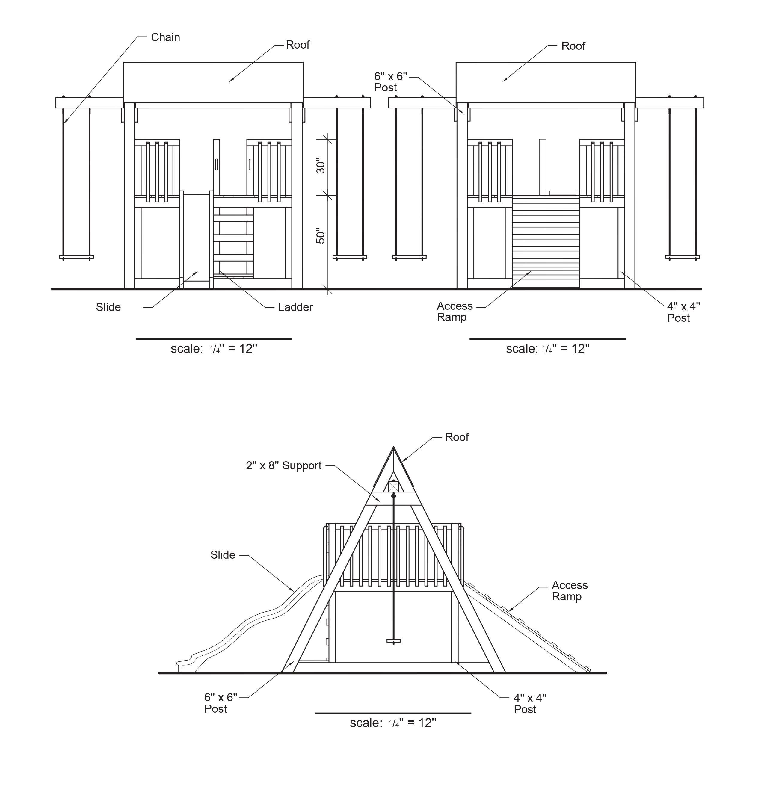 Children's Playground Construction Guide - DIY Plans for Backyard ...