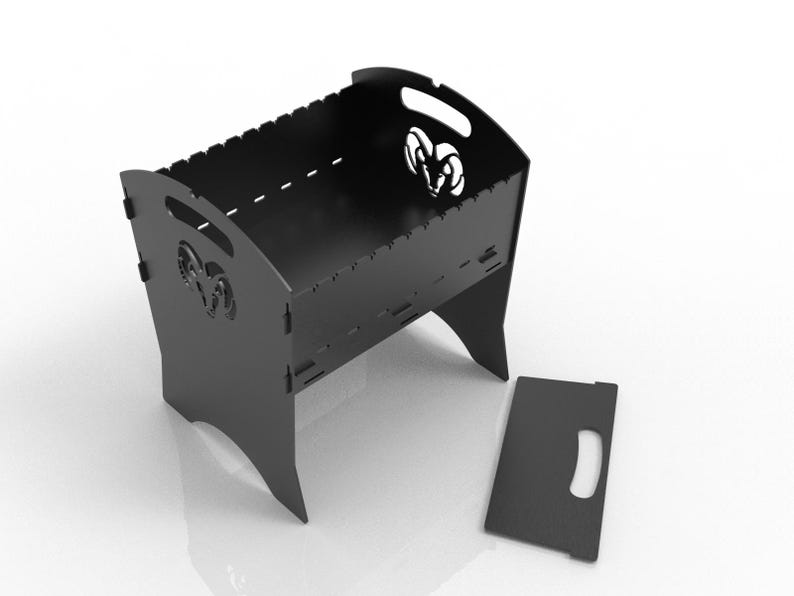 CNC Barbecue DXF File for Instant Download – Perfect for Custom Grills ...